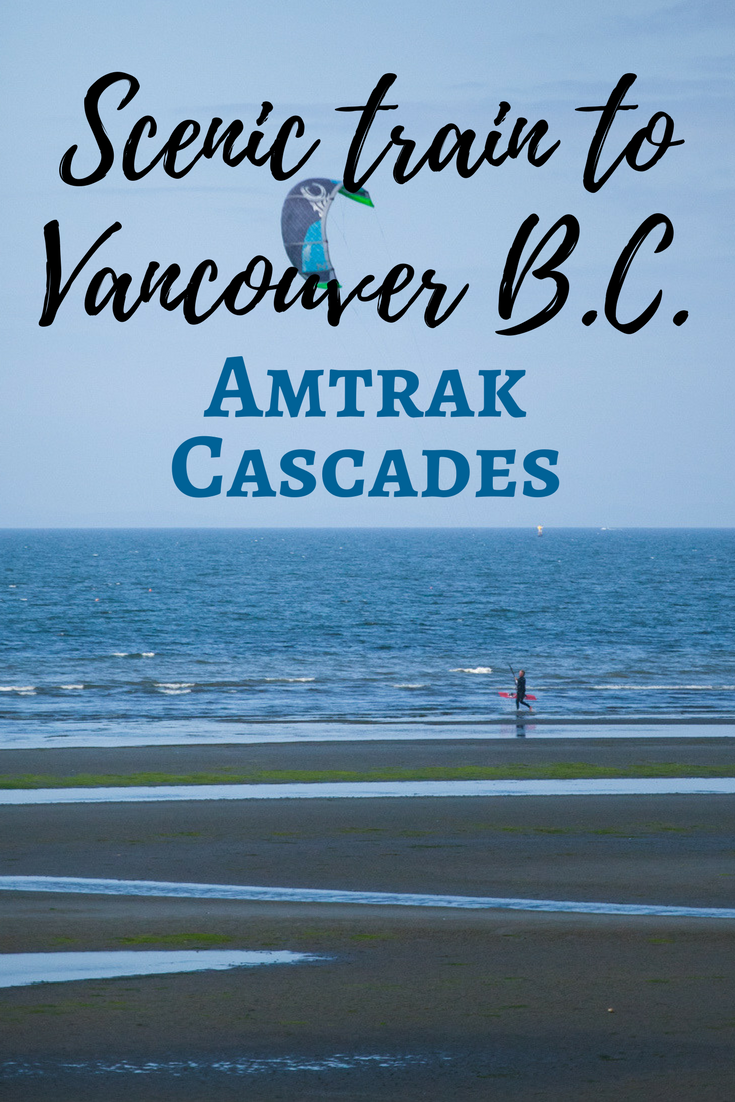 Jen & Tracie Go - Amtrak Cascades train from Seattle to Vancouver, B.C ...
